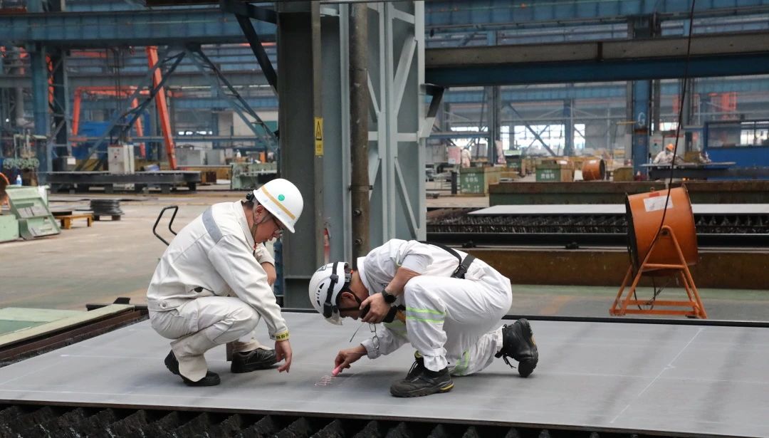 TMS DRY首制21.1万吨散货船顺利开工